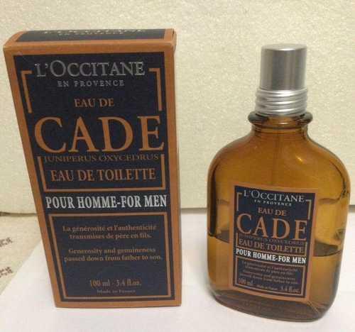 L'Occitane Eau De Cade,EDT,40ml,мужская