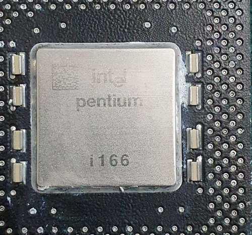 Процессор Intel SY037 Pentium 1 166mhz Mmx