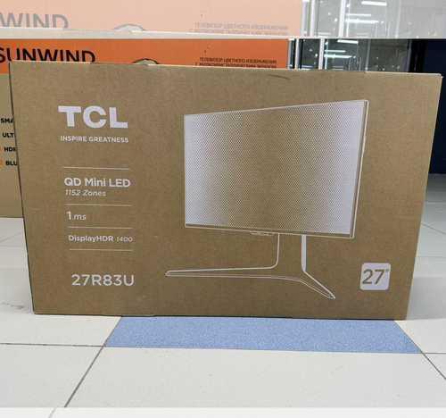 TCL 27R83U Mini LED новый