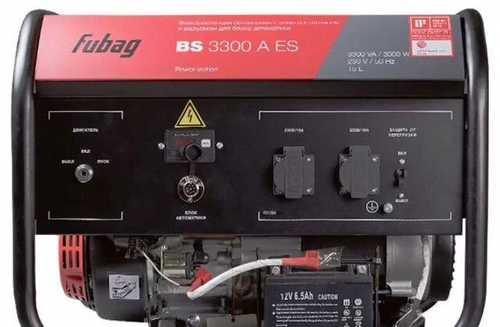 Бензиновый генератор fubag BS 3300 A ES