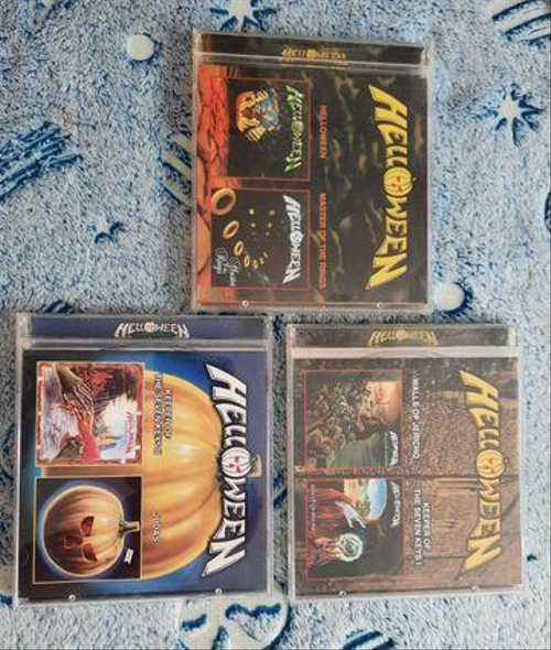 3шт. Cd диски Helloween