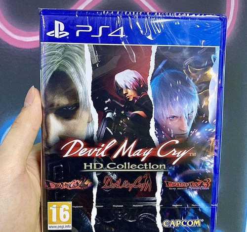 Диск ps4 ps5 Devil may Cry HD Collection