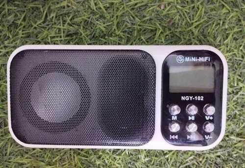 Радиоприёмник Mini HiFi NGY-102 Mp3 плеер