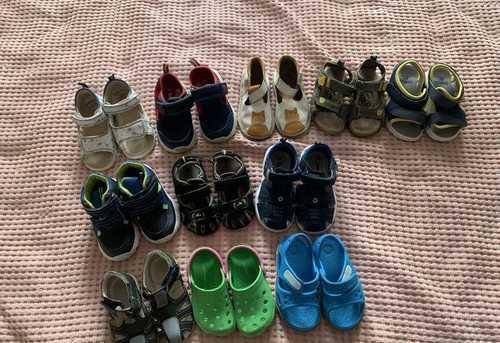 Обувь, кроссовки, сандали на мальчика 22, 23, 24