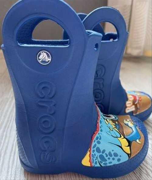 Резиновые сапоги crocs