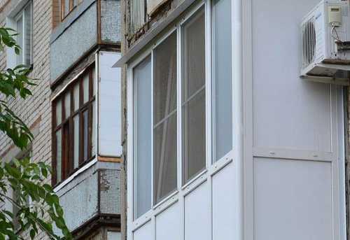 Балкон из панелей пвх 1900*2100