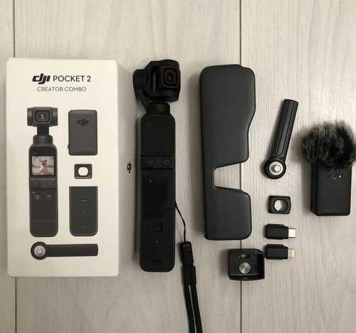 Экшн камера DJI pocket 2 Combo