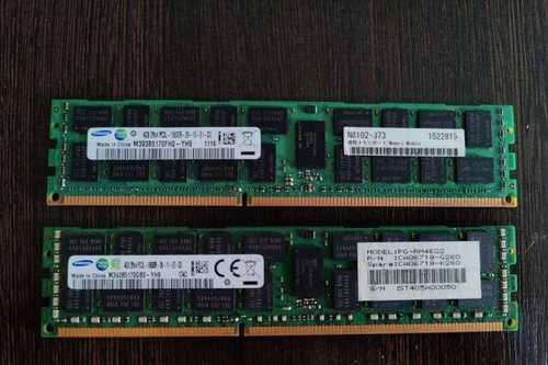 DDR3 ecc reg 4gb оперативная память