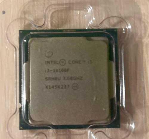 Процессор intel core i3 10100f