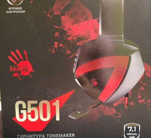 Игровые наушники A4tech bloody g501