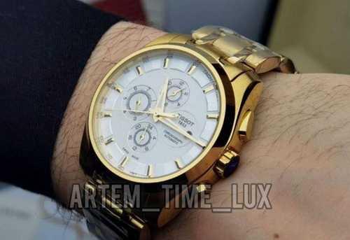 Очень красивые классические мужские часы Tissot