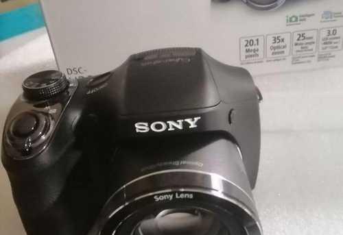 Компактный фотоаппарат Sony cuber shot DSC H300
