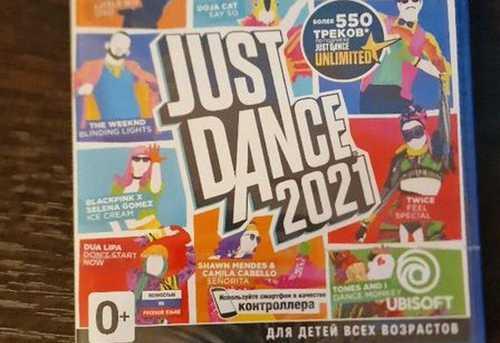 Игра диск PS5 just dance 2021