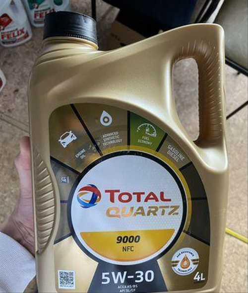 Моторное масло Total quartz NFC 5W-30 4л