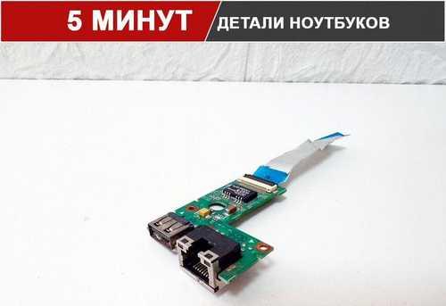 Плата USB и LAN ноутбука Lenovo Z570 Z575