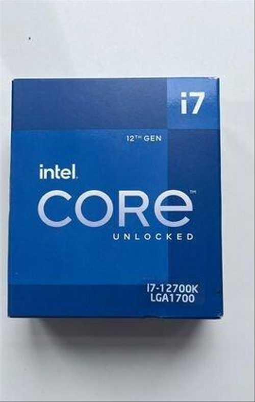 Процессор intel Core i7-12700K LGA1700 BOX