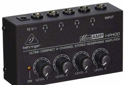 Усилитель для наушников Behringer HA400 (арт. 3244