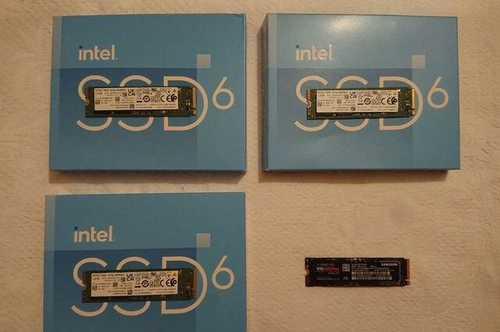 SSD Samsung 970 EVO Plus 2TB и Intel 670P 1TB