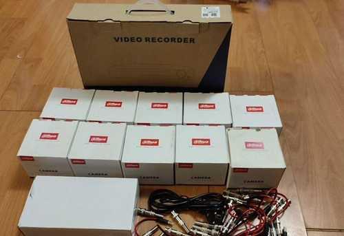 Комплект видеонаблюдения (10камер+регистратор)