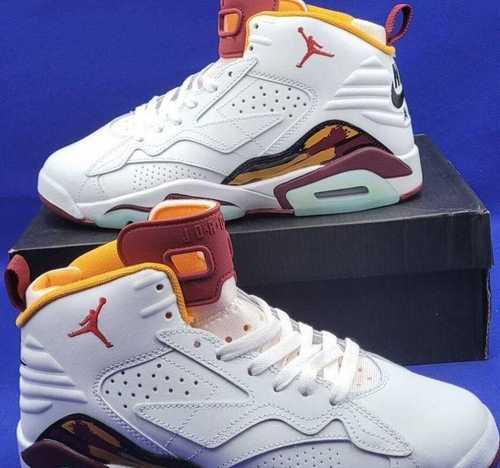 Кроссовки nike AIR jordan 6 retro White (41-45) (Арт.46226)