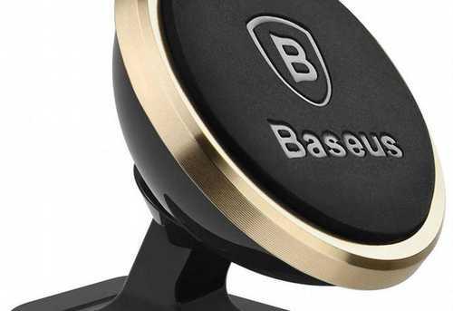 Магнитный автодержатель на торпедо Baseus360 gold