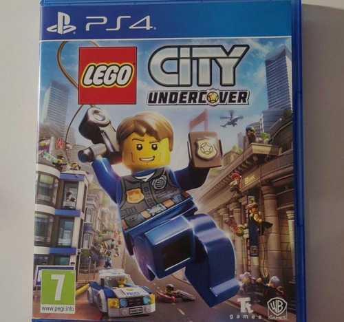 Диски на ps4.Lego city undercover