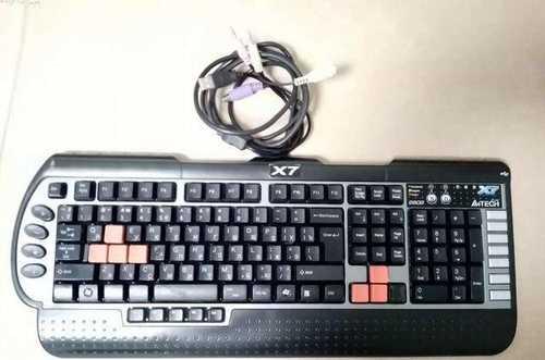 Игровая клавиатура а4tech X7-G800V Black USB