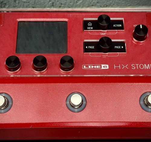 Гитарный процессор Line 6 HX Stomp Red Edition