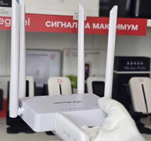 Комплект Интернета WiFi Роутер   4G Модем ZTE