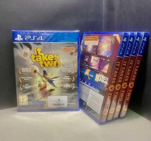 NEW PS4 IT takes TWO Русские субтитры