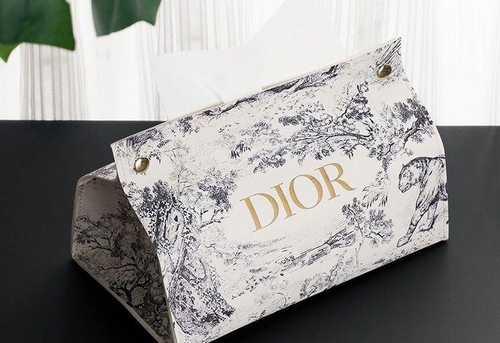 Салфетница/кофр, бокс для салфеток "Dior"