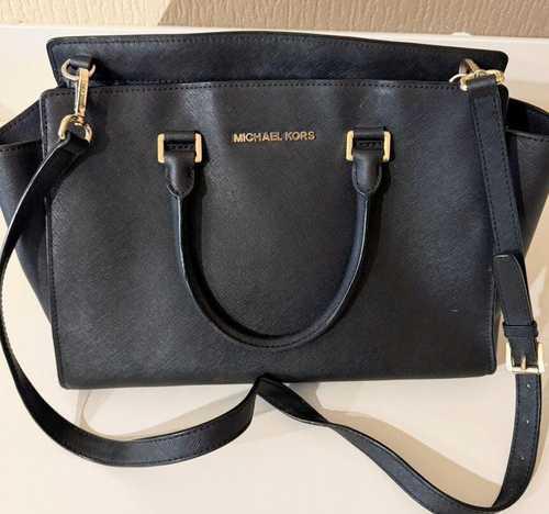 Сумка michael kors Selma чёрная