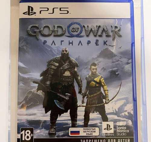 Диск ps5 God of war ragnarek