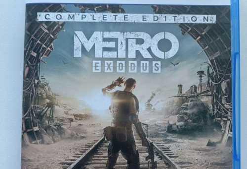 Metro exodus (исход) ps5 диск