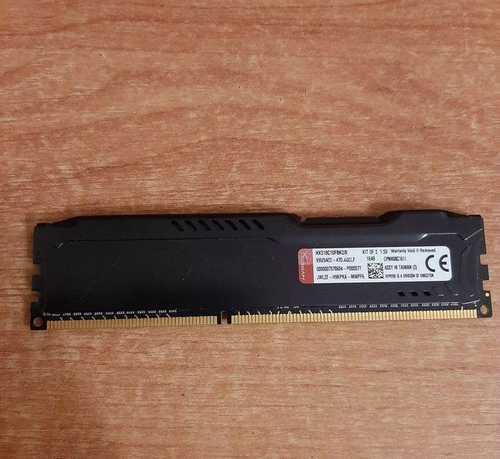 Оперативка ddr3 4gb 1866 Kingston HyperX fury