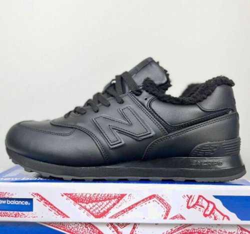 Зимние кроссовки New Balance 574 с мехом