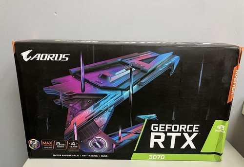 Новая GigaByte GeForce RTX 3070 aorus Master LHR