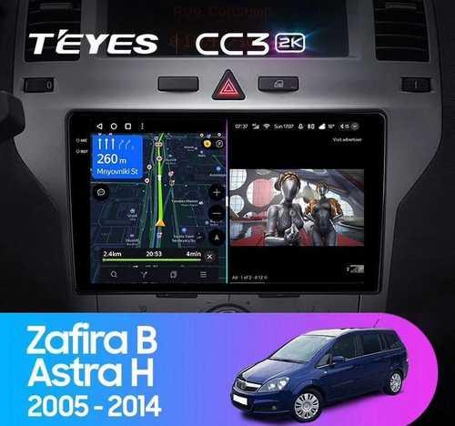 Магнитола для Opel Zafira B Teyes CC3 2k 4/64