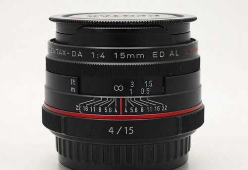 Pentax 15mm f/4 HD DA ED AL Limited