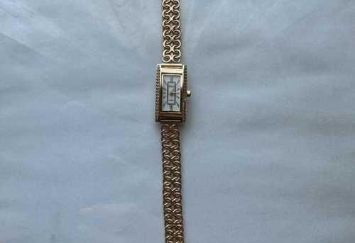 Часы Ника золотые женские с браслетом