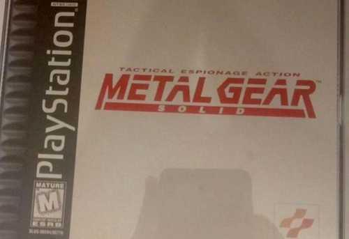 Игра Metal Gear Solid PS1 ntsc-US