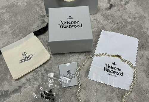 Ожерелье Vivienne Westwood колье золотое
