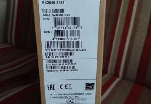 Ноутбук Acer Extensa EX2540-3485