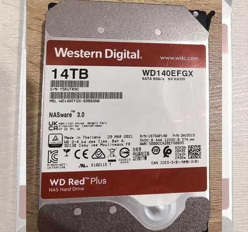 Western Digital Red Plus 14TB