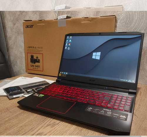 Игровой Ноутбук Acer Nitro5AN515-44(Ryzen5,1650ti)
