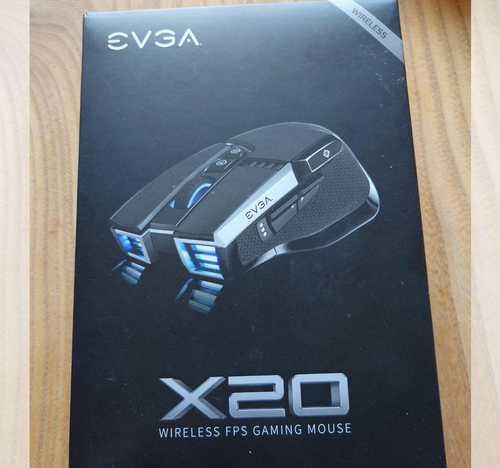 Беспроводная игровая мышь evga X20