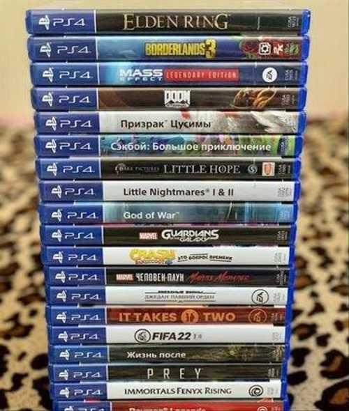 Игры для приставок PS4 PS5