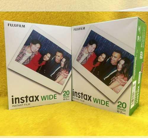 Картриджи для instax wide