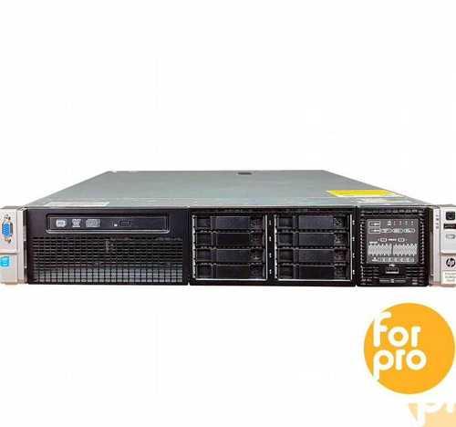 Сервер HP DL380p Gen8 8SFF 2xE5-2697v2 32GB, SATA