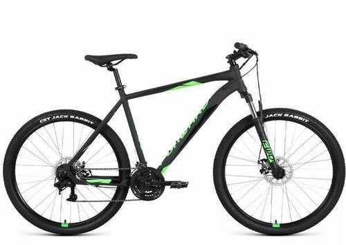 Велосипед forward 27.5" Apache 2.2 Disc черный/зел